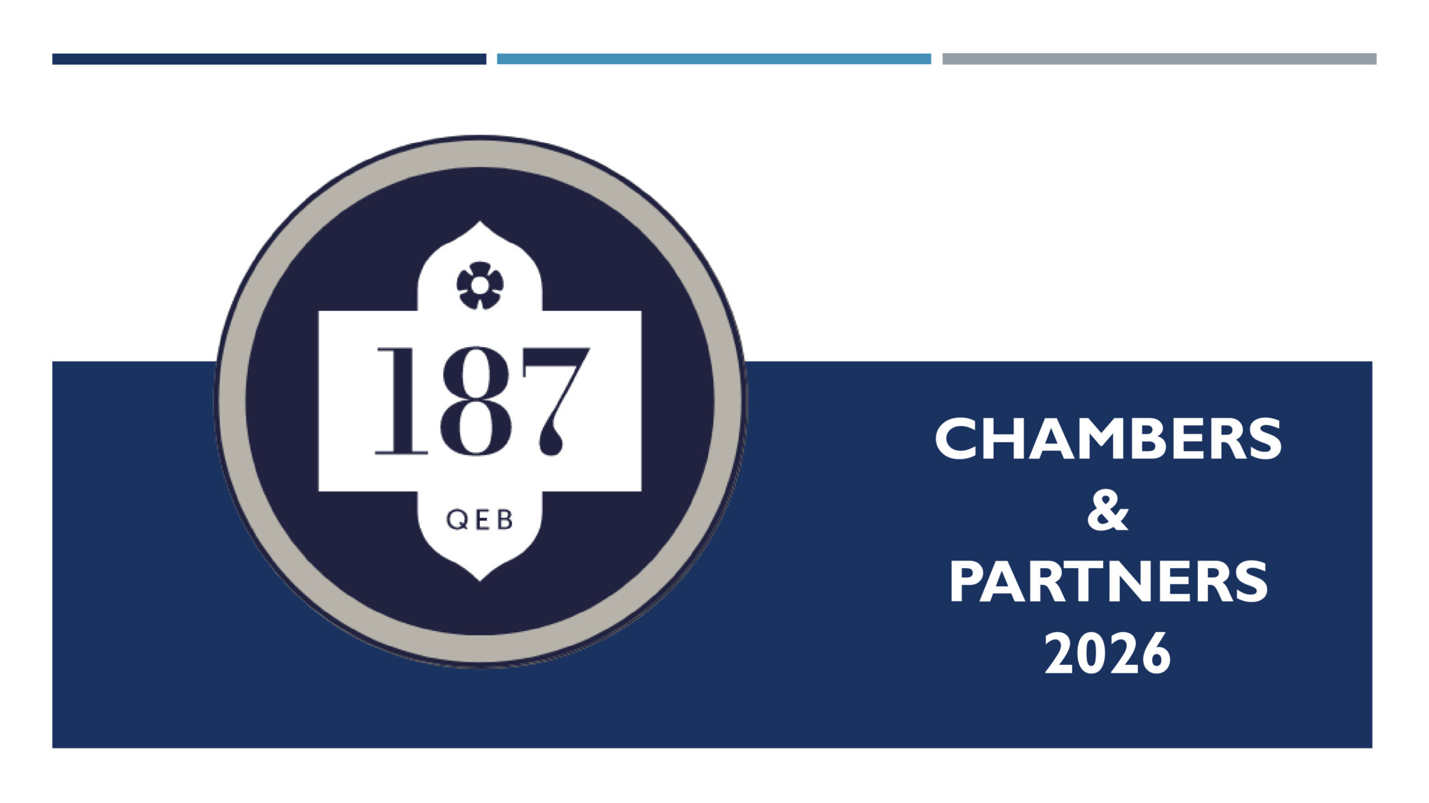 Chambers & Partners Rankings: 2026 - 187 Chambers