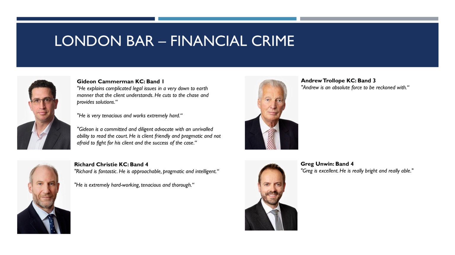 Chambers & Partners Rankings: 2026 - 187 Chambers